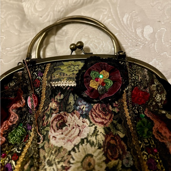 Bags | Antique Vintage Victorian Lace Handmade Bag | Poshmark
